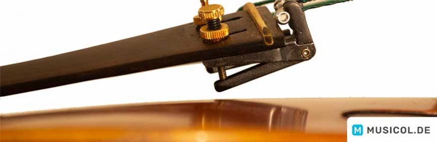 Geige stimmen im Handumdrehen - Bebilderte Anleitung mit Stimmgerät